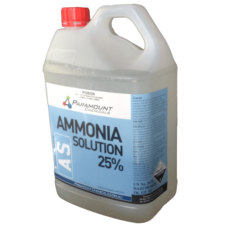 How To Dispose Ammonia